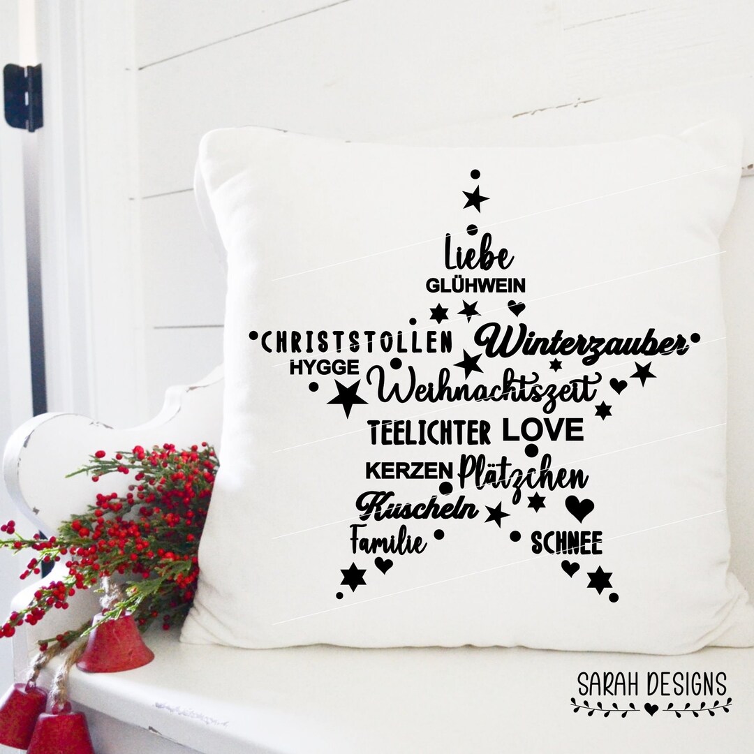 Plotter File Christmas STAR 2.0 - Svg, Dxf & Fcm - Etsy