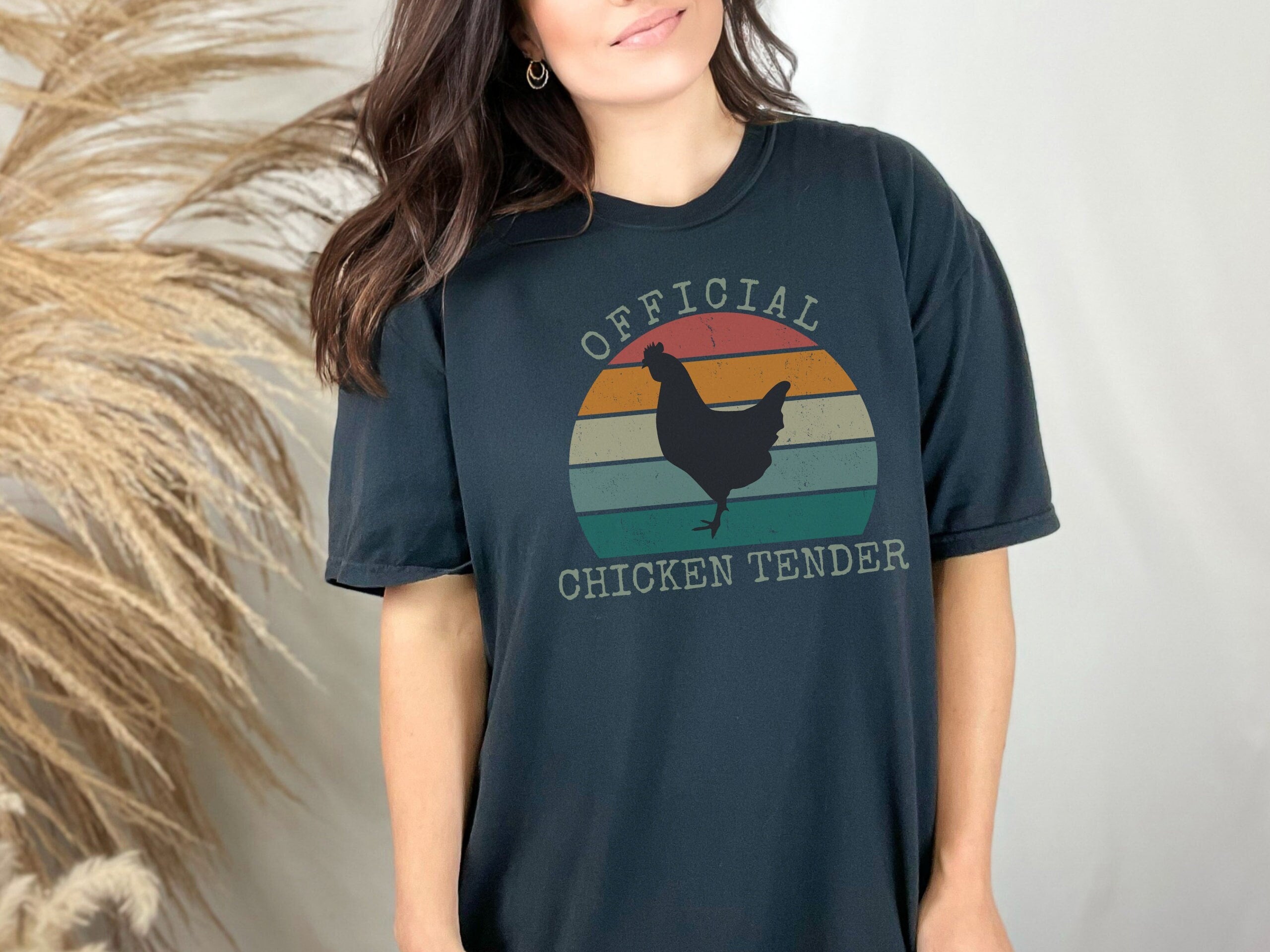 Official Chicken Tender Shirt Comfort Colors Funny Chicken Tee for ...