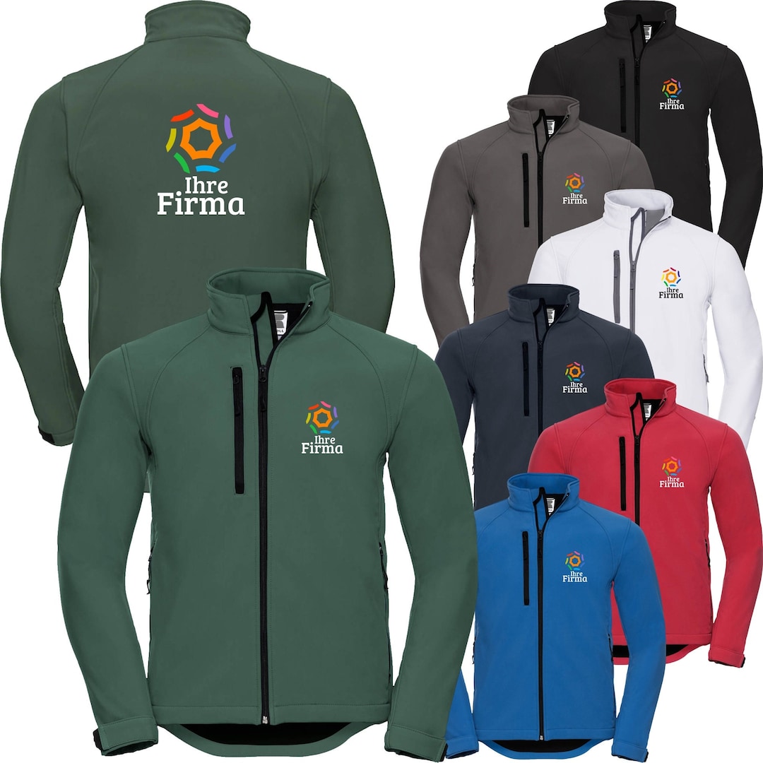 Softshelljacke bedruckt mit Ihrem vollfarbigen Motiv / Logo Softshell ...