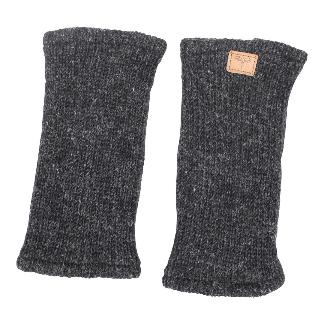 10 Colours Thumbless Wrist Warmers From Nepal, One Size, 100% Wool ...