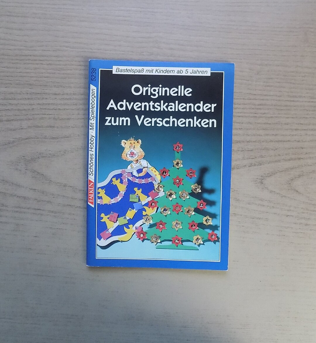 Calendriers de l'Avent originaux à offrir. Un livre de - Etsy France