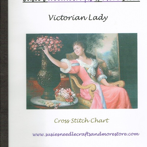 Cross Stitch Kit Victorian Lady - Etsy