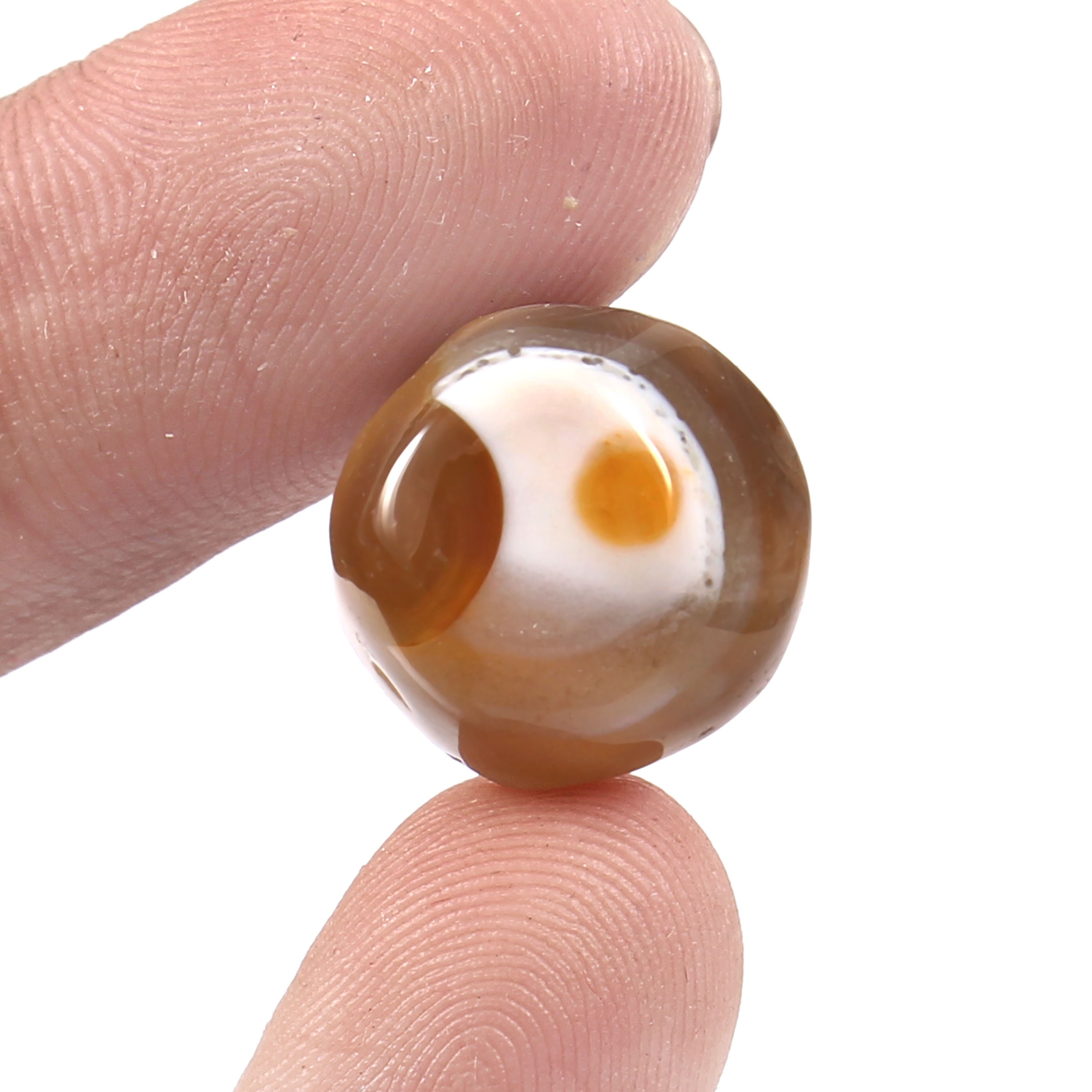 Healing Stone Eye Sardonyx Polished Tumble Stone Shiva Third Eye 100% ...