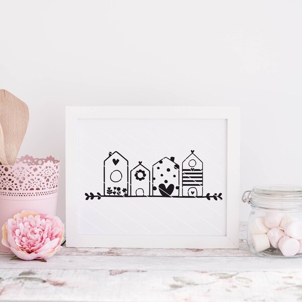 Häuschen haus svg - Etsy.de