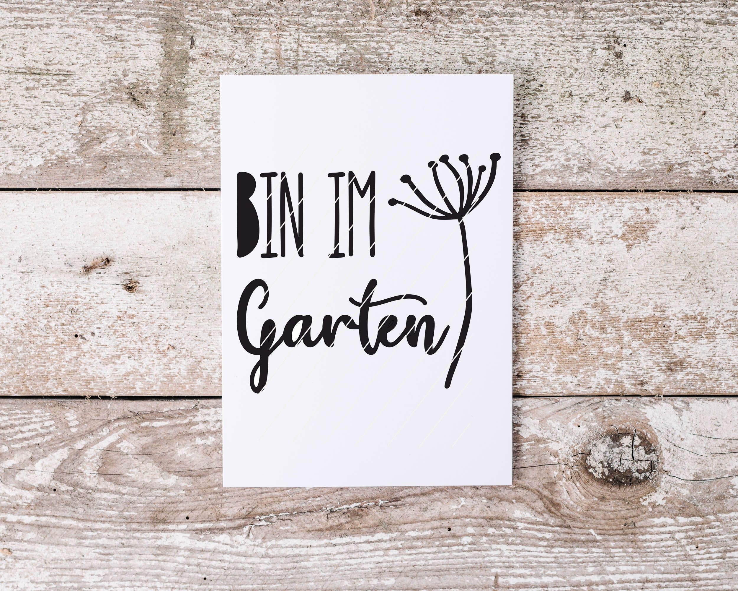 Garden Love Plotter Template Plotter File SVG PNG DXF Spring Summer ...