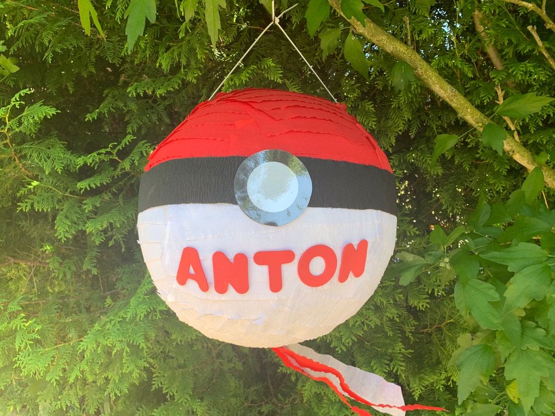 Pinata Pokeball Impact Pinata Children's Birthday Money - Etsy