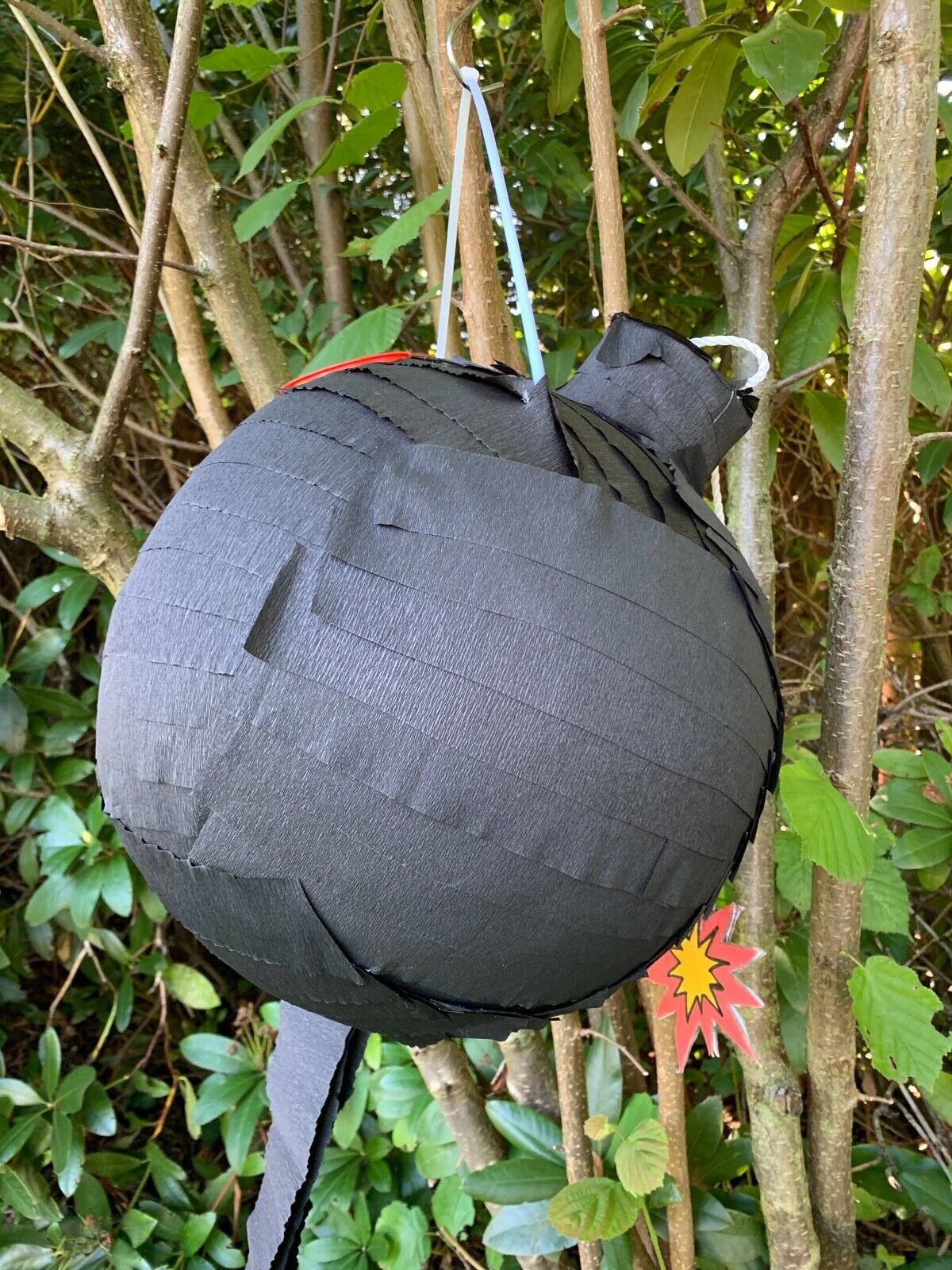 Pinata Bombe XXL Pullpinata Kindergeburtstag Schlagpinata | Etsy