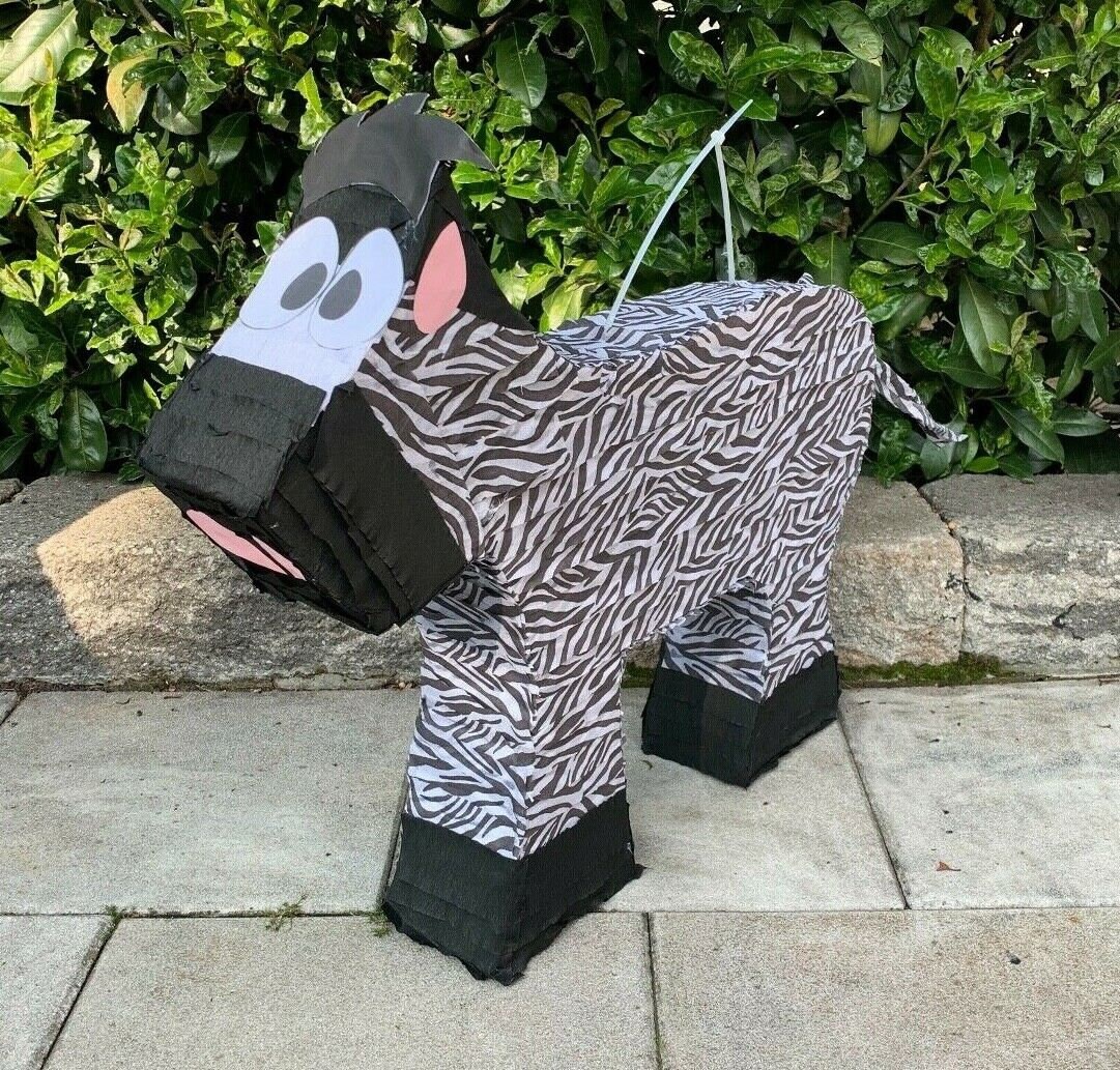 Pinata Zebra XXL Geschenk Geburtstag Geldgeschenk Schlagpinata - Etsy.de