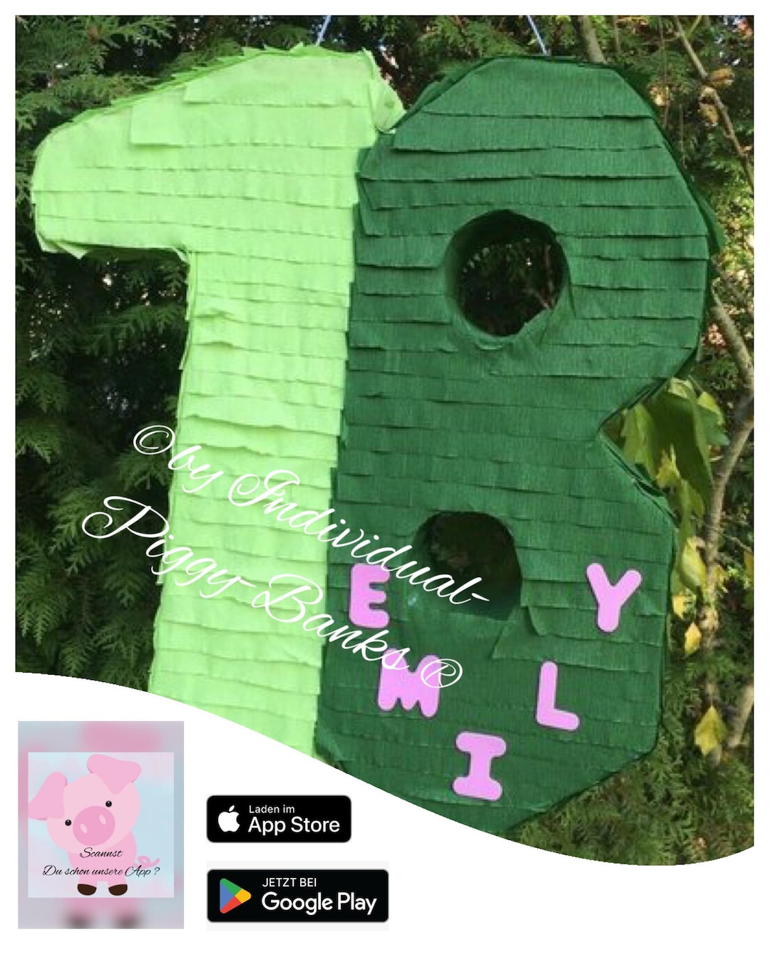 Pinata Number 18 Birthday Door Decoration Gift Cash Gift Gift Box 18 ...