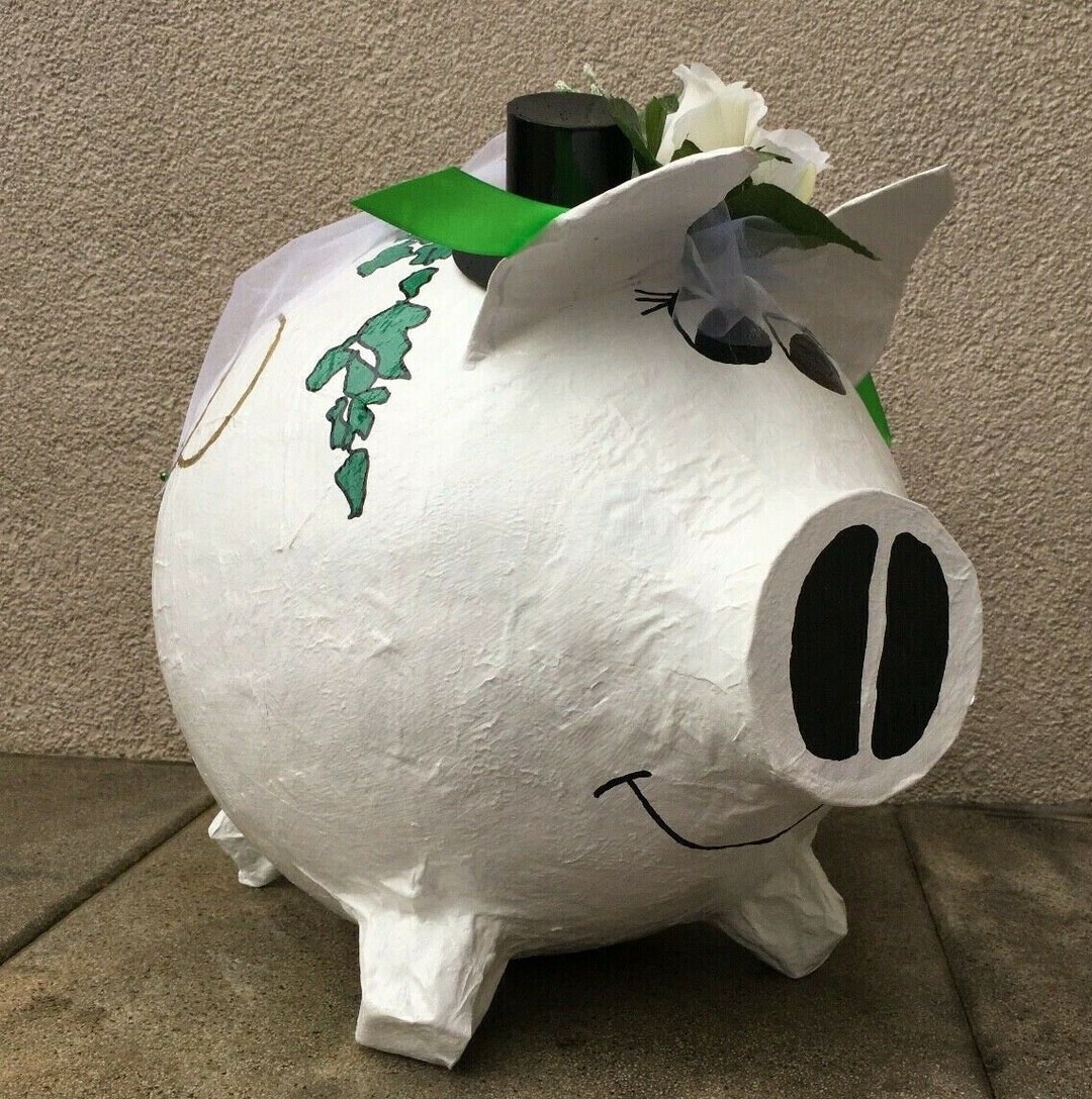 Money Gift Wedding Piggy Bank XXL Card Box Letter Box Money Gifts Box ...