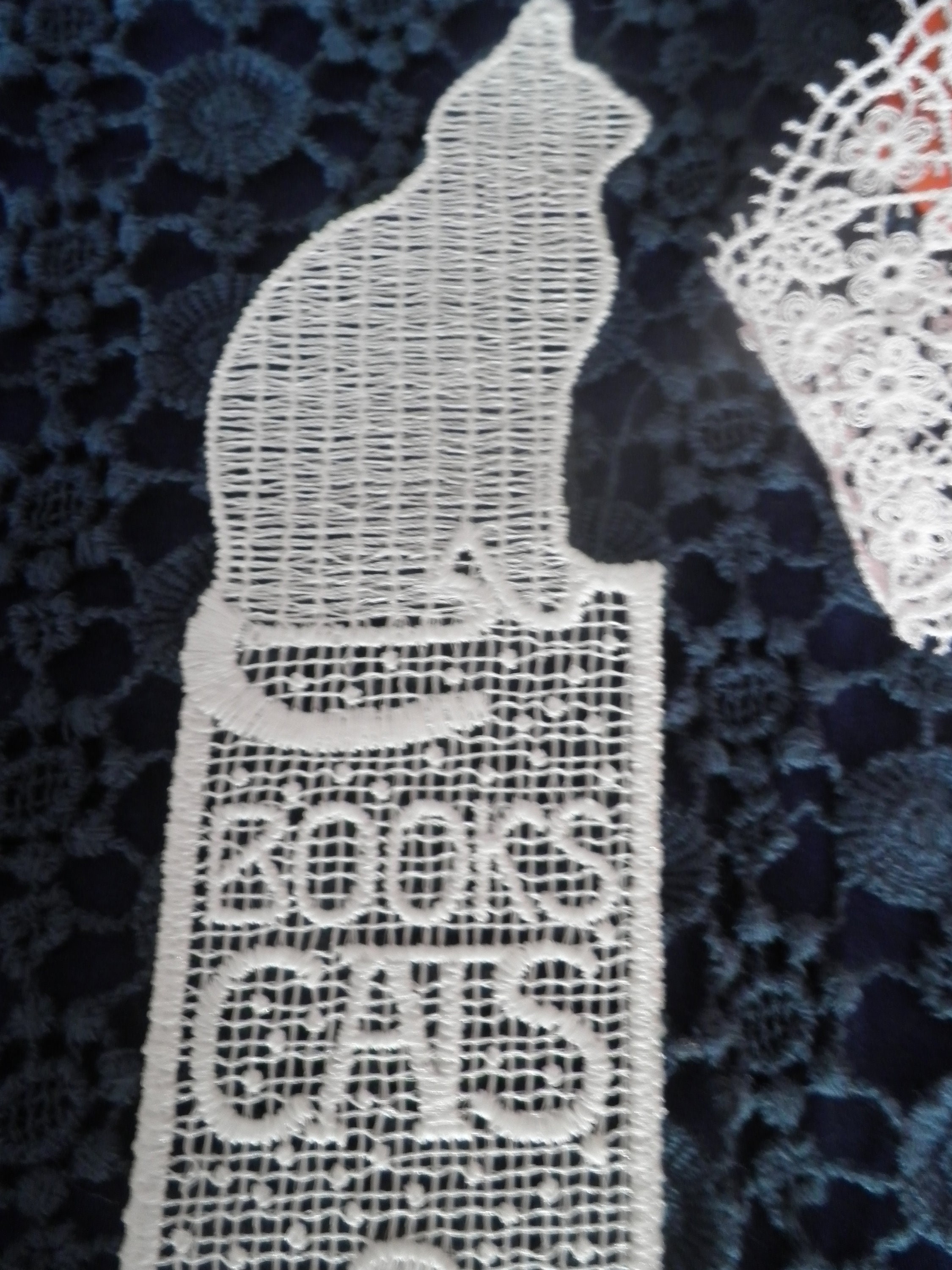 Ornamental Lace Bookmark 7pcs - Etsy UK