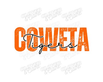 Coweta Tigers Png - Etsy