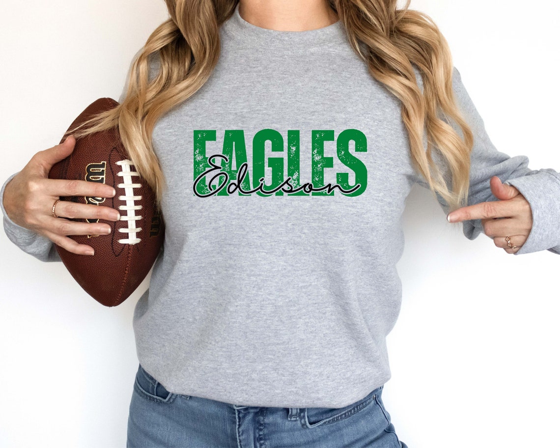 Edison Eagles PNG: School Spirit Sublimation File (digital Download) - Etsy