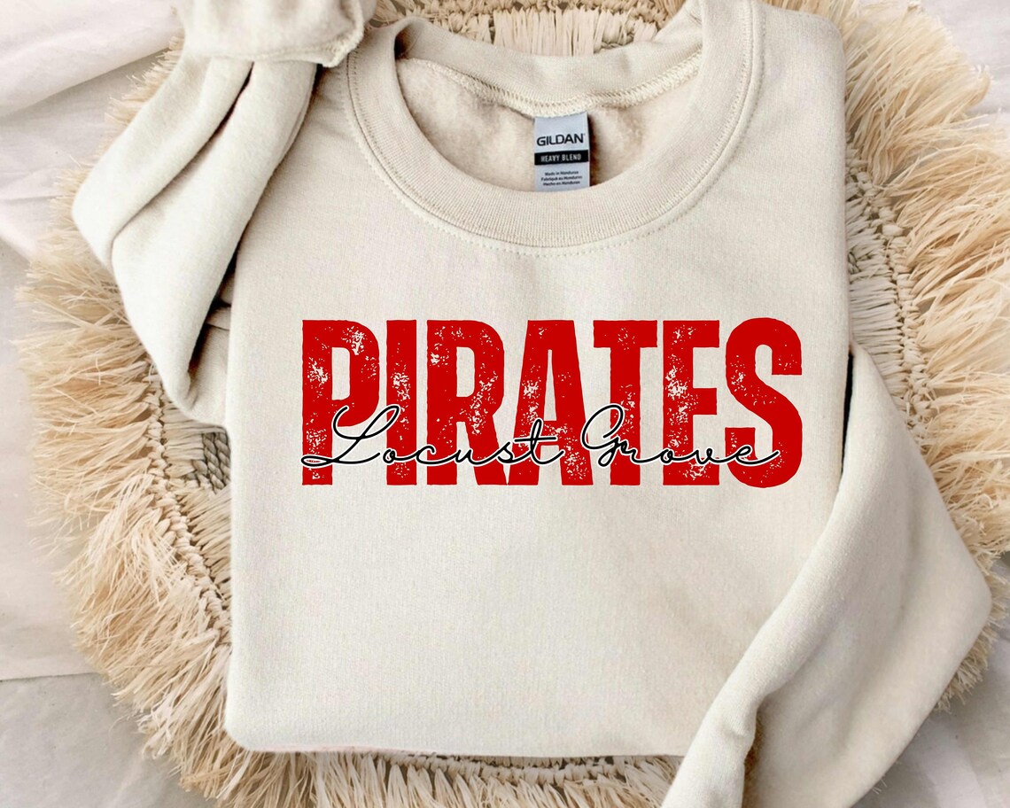 Locust Grove Pirates Digital PNG Image Clipart Sublimation - Etsy