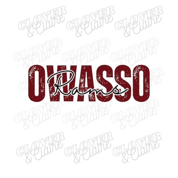 Owasso Rams PNG Clipart Sublimation File PNG Instant - Etsy Israel