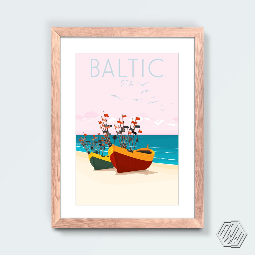 Baltic Sea Poster - Etsy