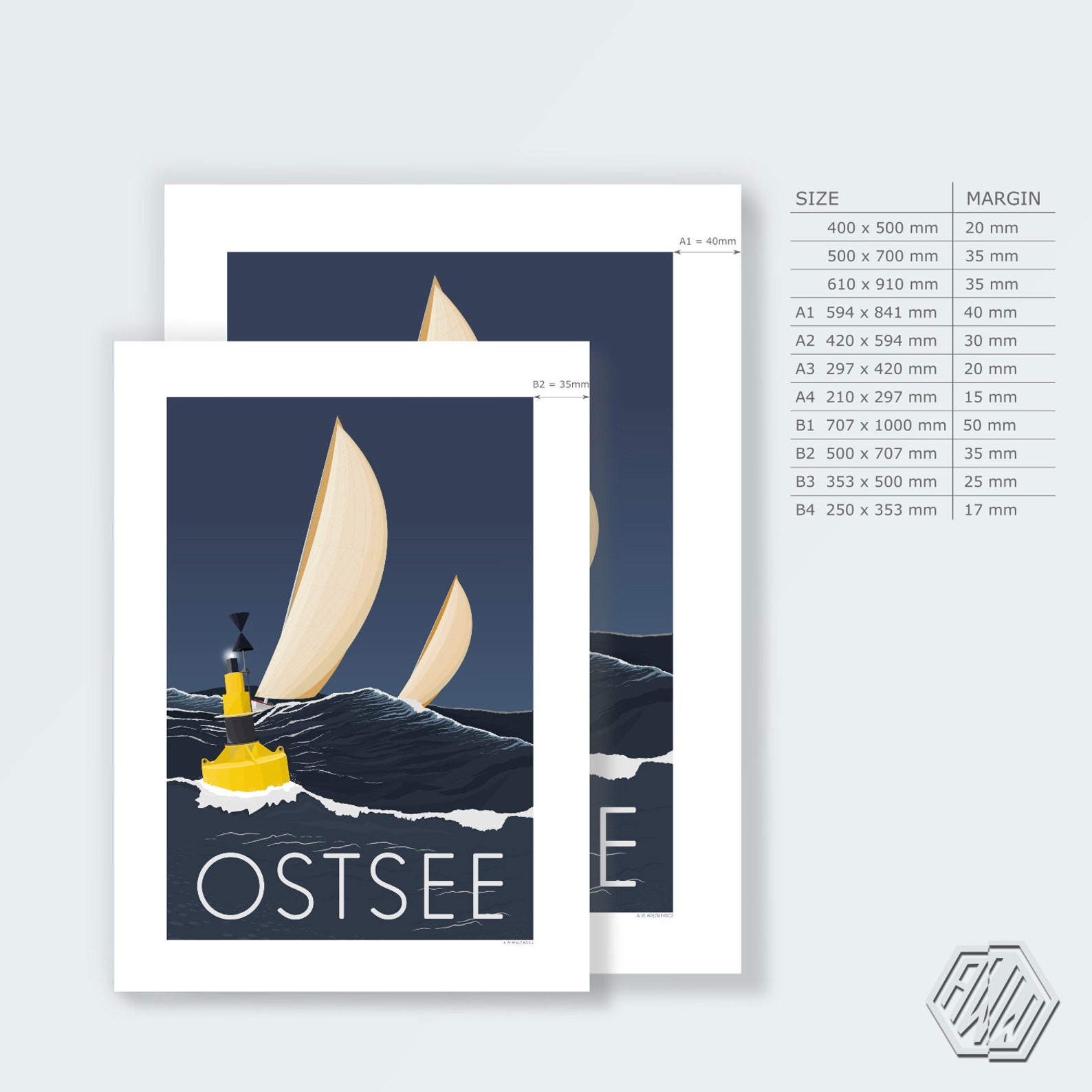 Baltic Sea Print Baltic poster Travel Baltic Tall Ship - Etsy 日本