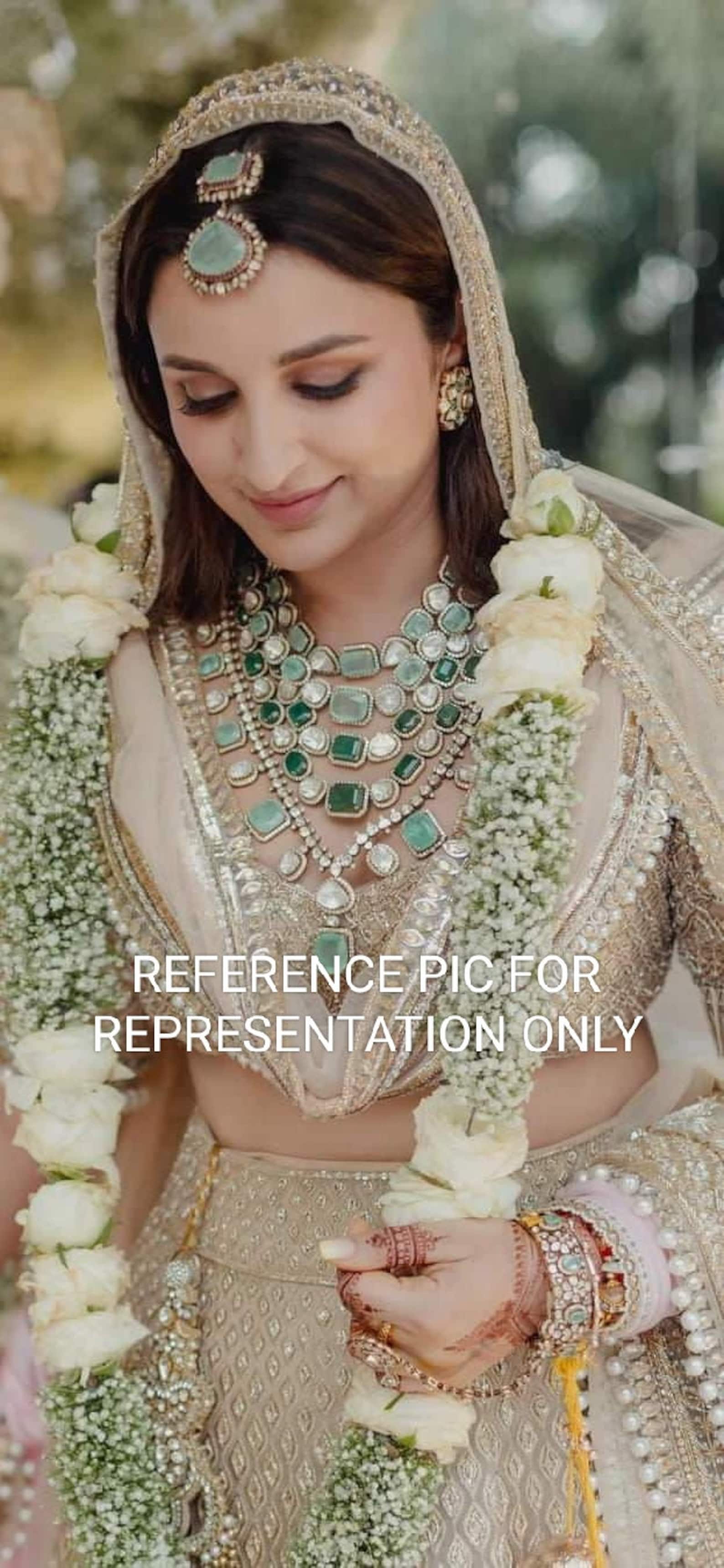 Veroniq Trends-parineeti Chopra Bridal Necklace-victorian Polki Kundan ...
