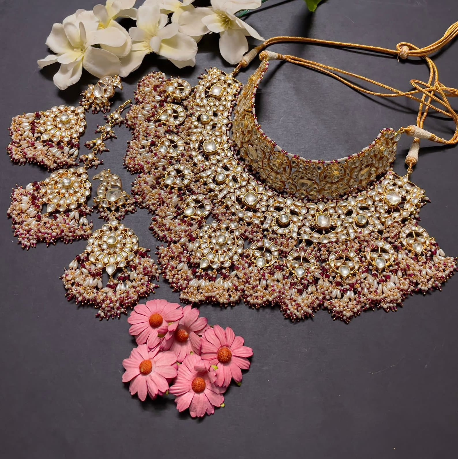 Veroniq Trends-sabyasachi Inspired Padmavat Bridal Necklace-gold Plated ...