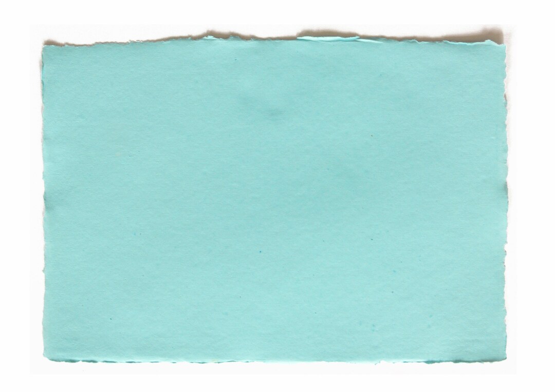 A4 Handmade Paper HELL-BLUE Handmade Paper Craft Paper Creative Paper ...