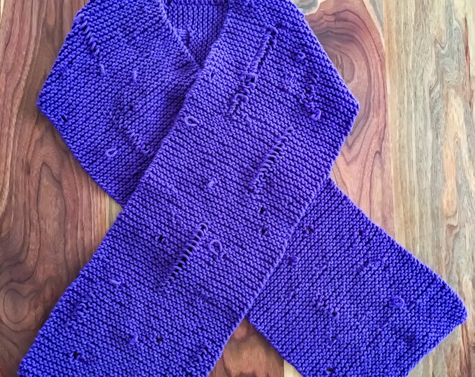 Bob's Burgers --linda Belcher's Knit Scarf With a Story - Etsy