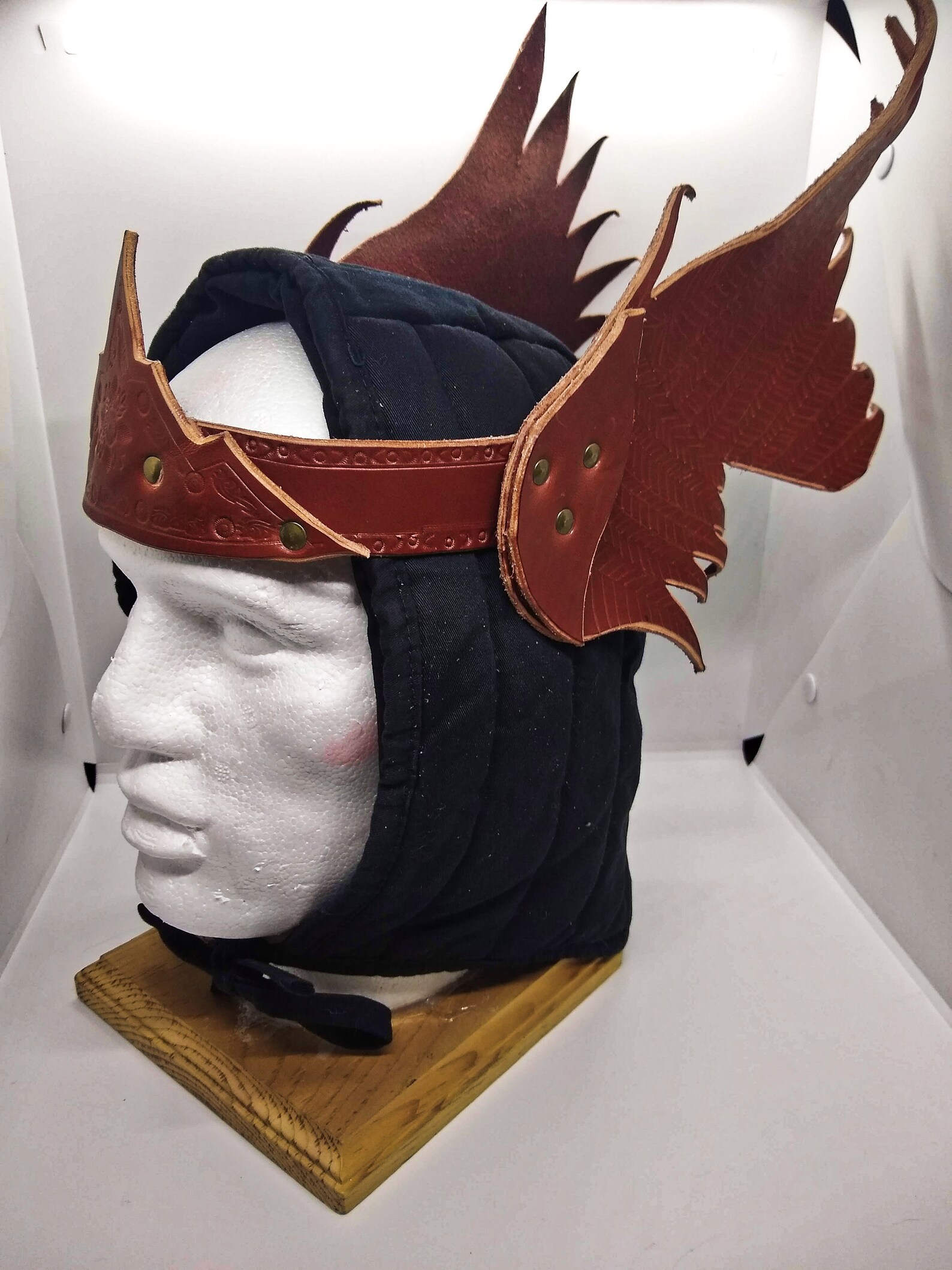Leather Valkyrie Headdress - Etsy