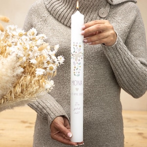 Baptismal Candle Cross - Mona for Girls and Boys in 3 Different Colors ...