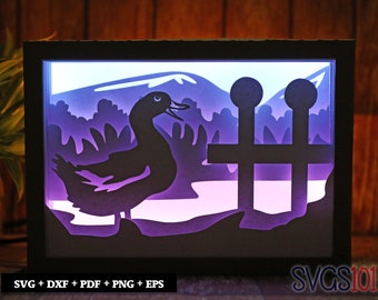 Duck Shadow Box - Etsy