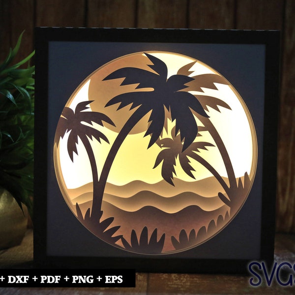 Palm Tree Light - Etsy