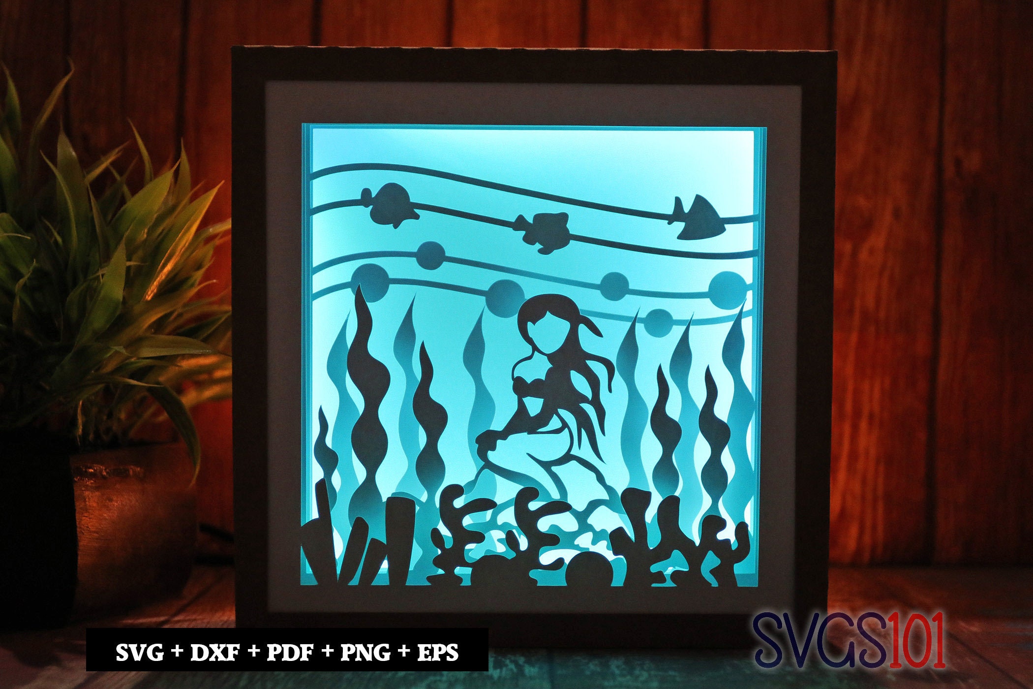 Stationery Design & Templates 9x9 Square Shadow Box SVG Cricut 12x12 ...