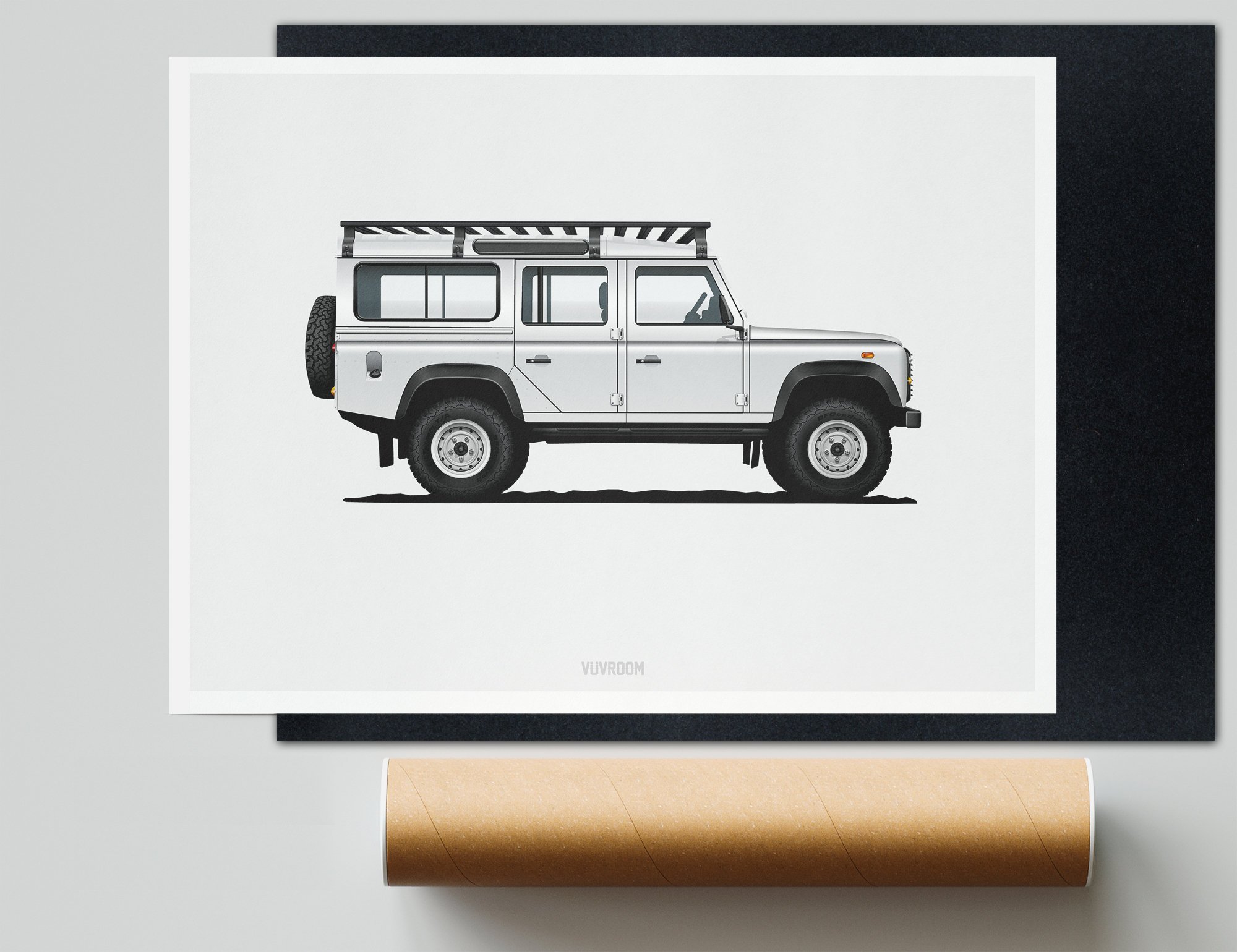 Land Rover Defender 110 Print - Etsy