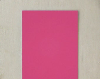 Hot Pink Cardstock - Etsy