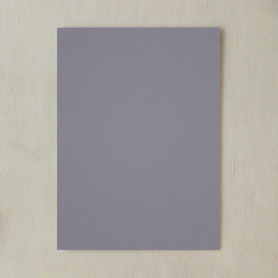 Smoke Grey Cardstock Paper Gray Paper - Etsy