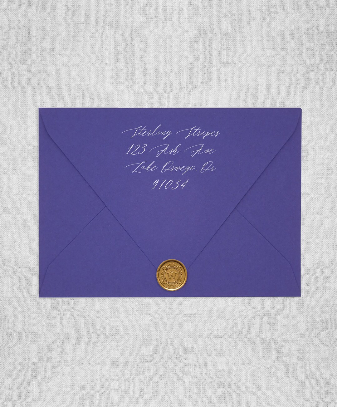 Royal Blue Wedding Envelopes | Pointed Flap Envelopes - Etsy