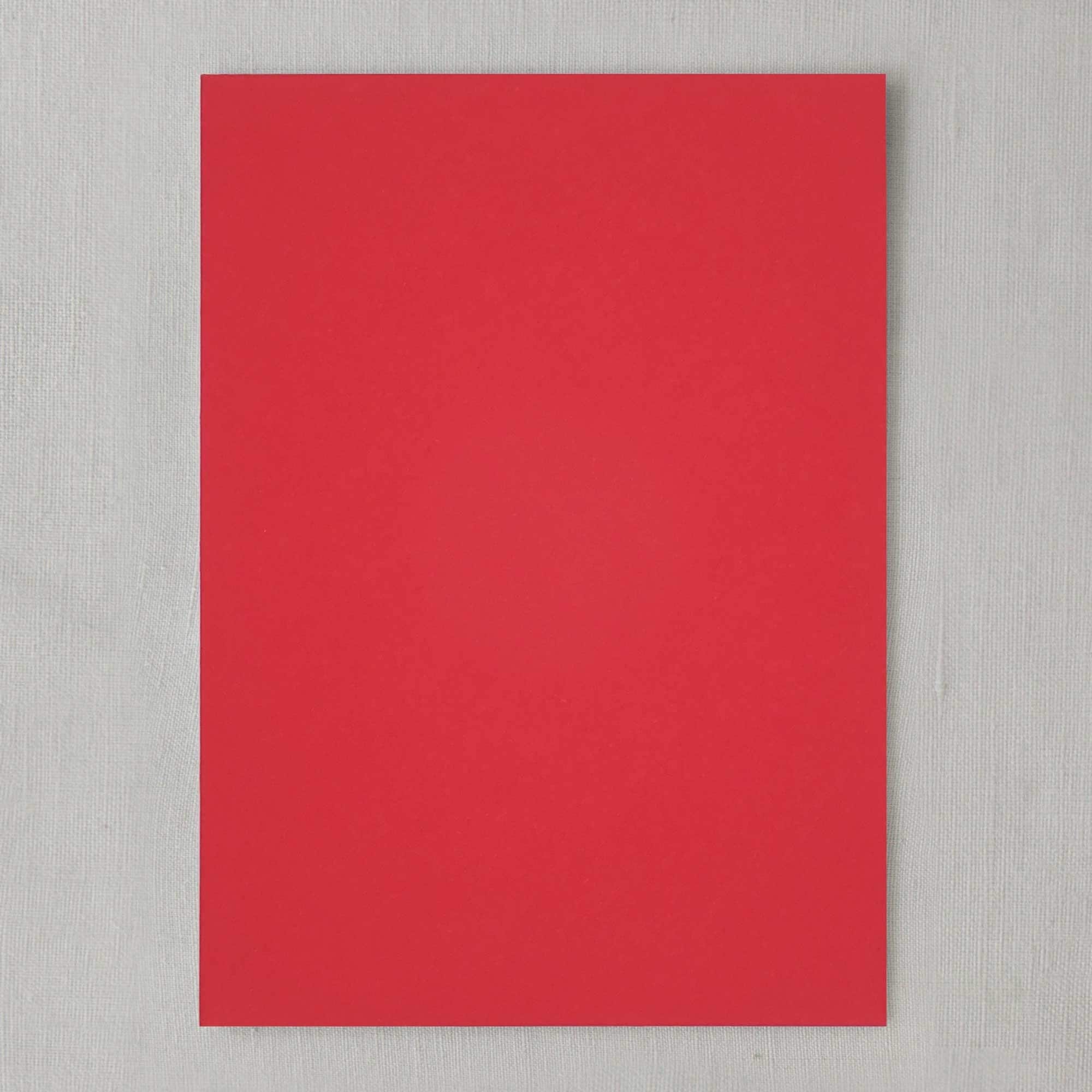 Brigth Red Cardstock Paper | Christmas Red Paper - Etsy