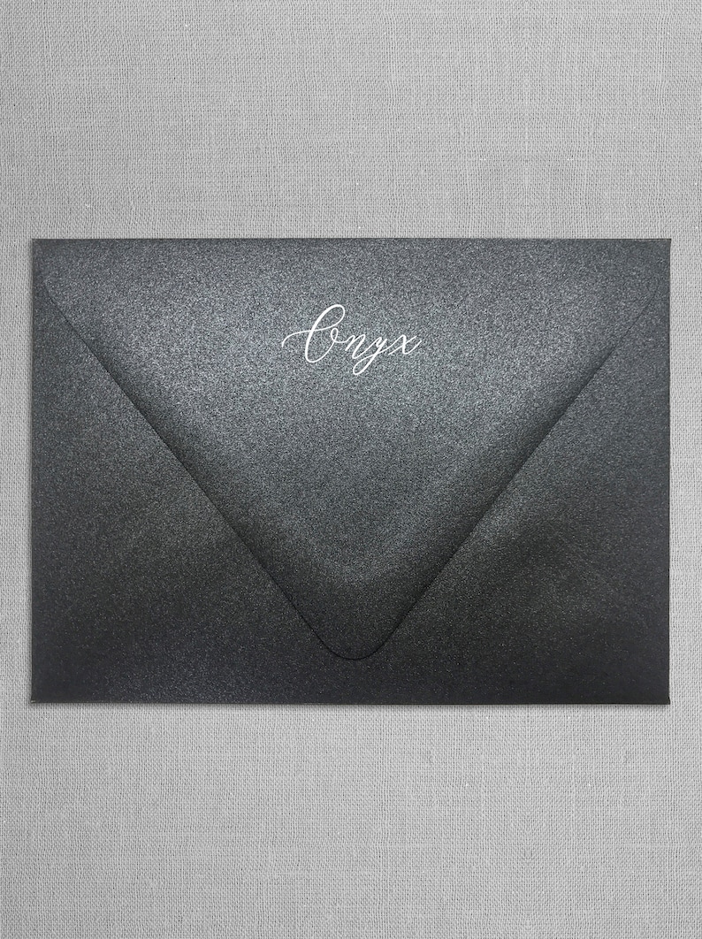 Metallic A7 Envelopes Metallic Envelopes A7 Envelopes | Etsy