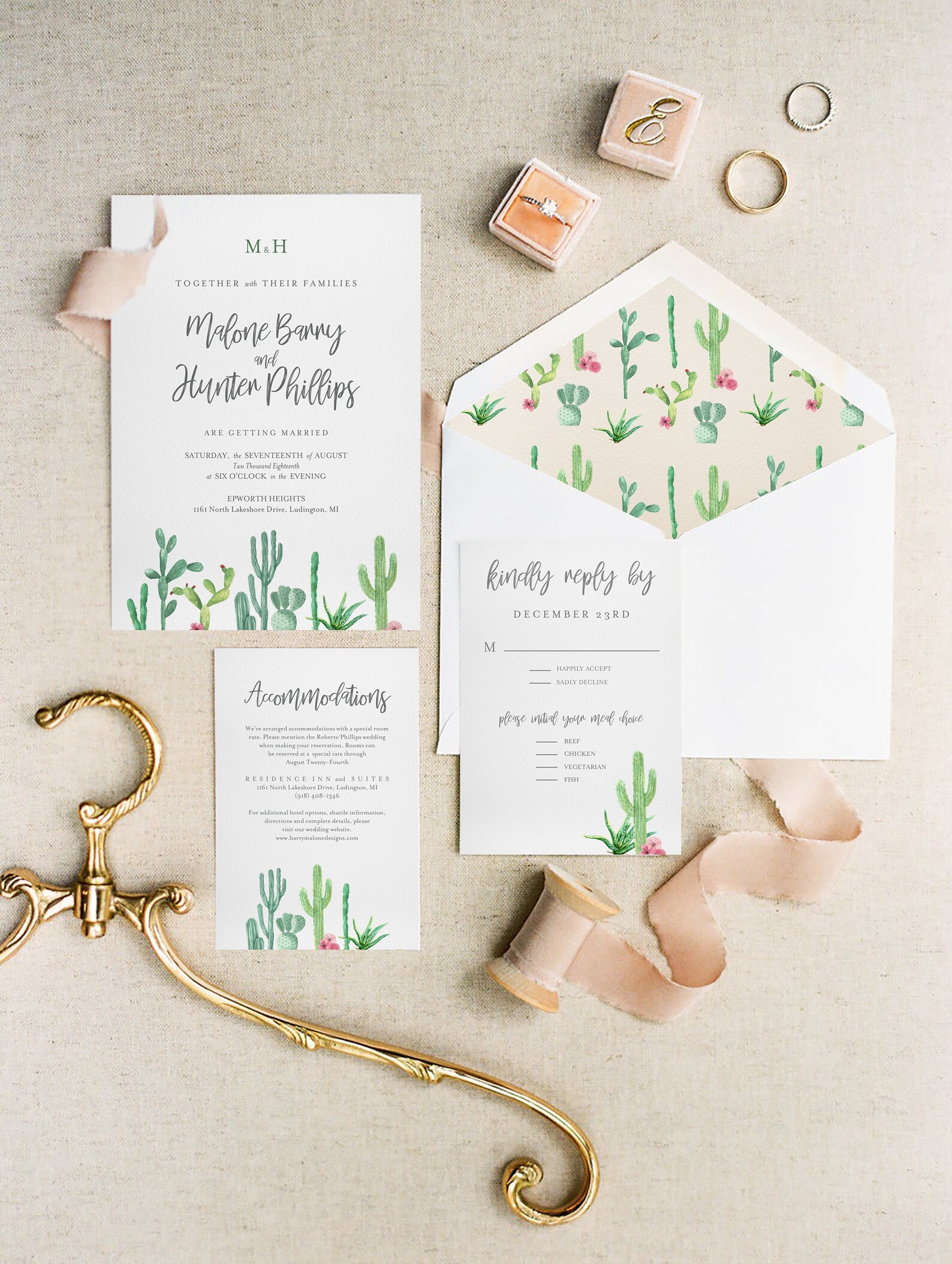 Custom Watercolor Wedding Invitation Suite Watercolor - Etsy