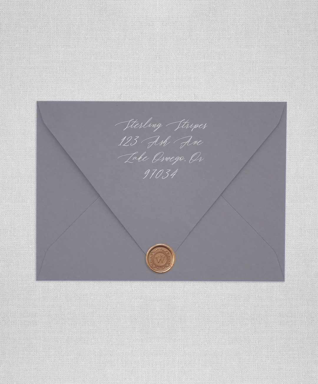 Smoke Gray Euro Flap Envelopes | Grey Wedding Envelopes - Etsy