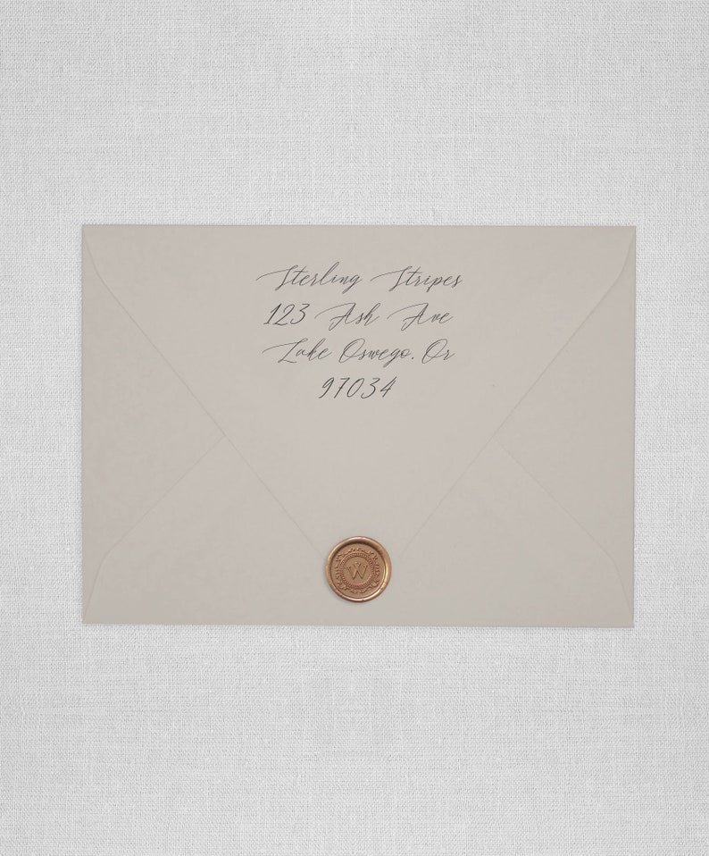 Mist Wedding Envelopes | Light Gray Euro Flap Envelopes - Etsy