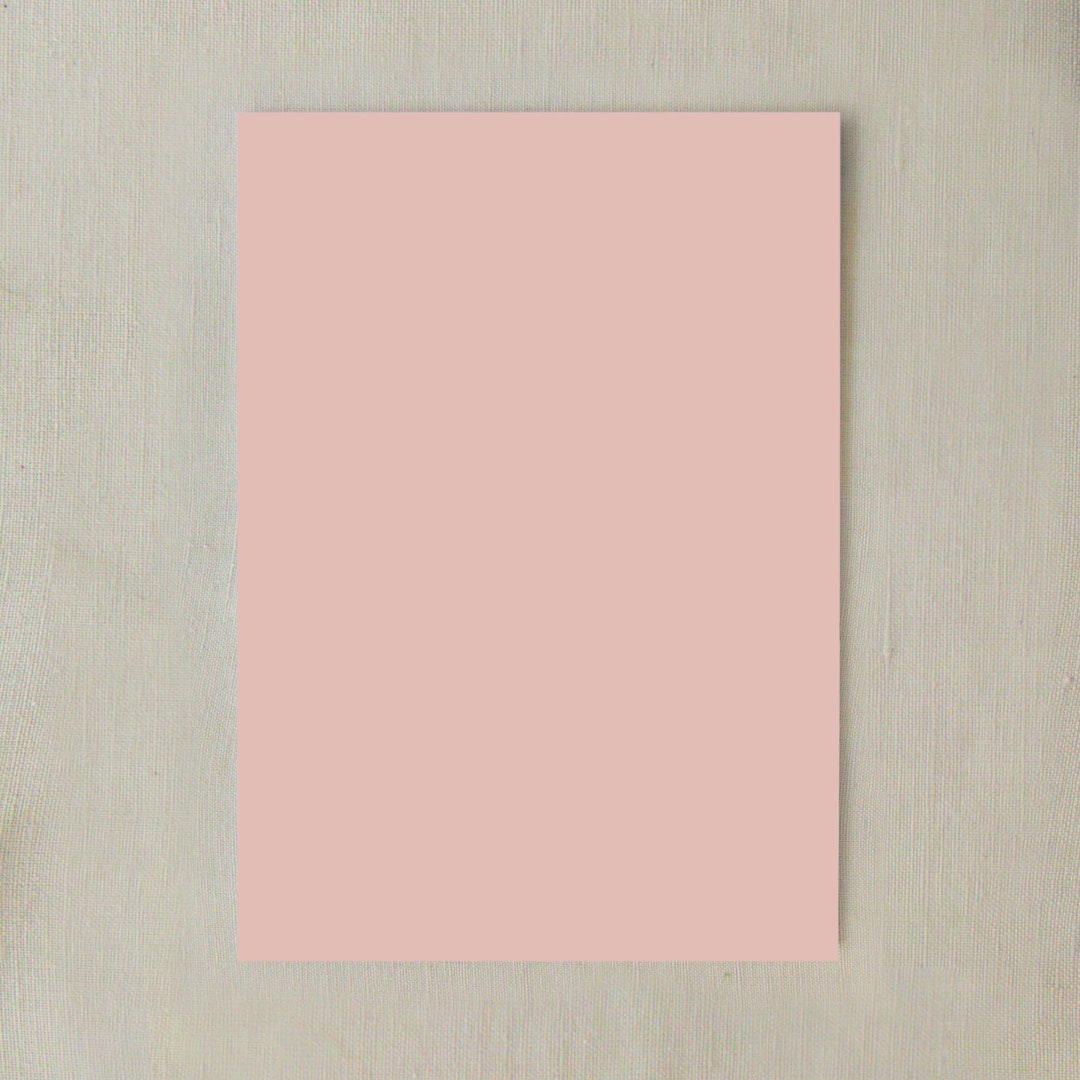 Cipria Cardstock Paper | Light Pink Paper - Etsy