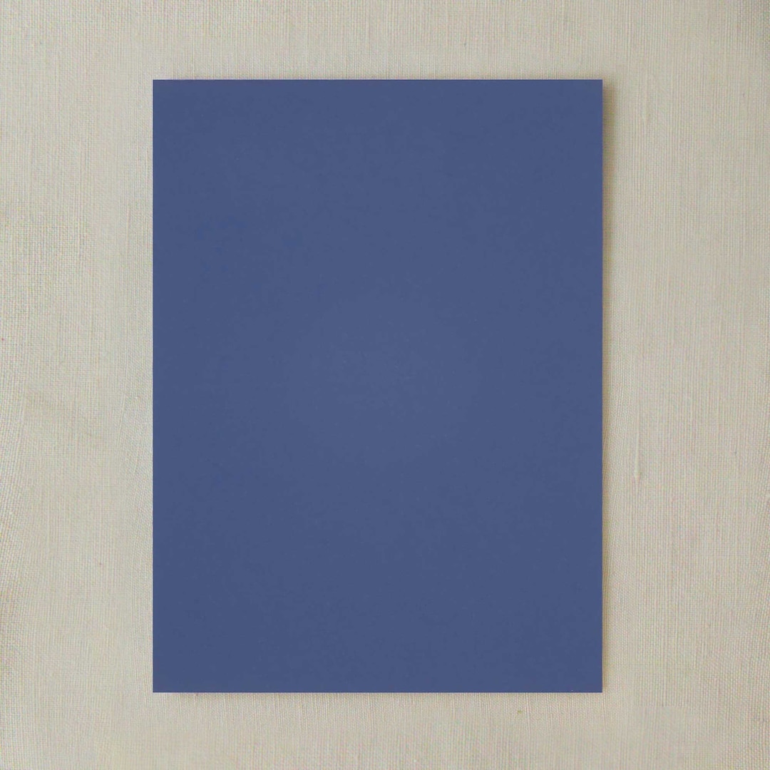 Sapphire Blue Cardstock Paper Blue Paper - Etsy
