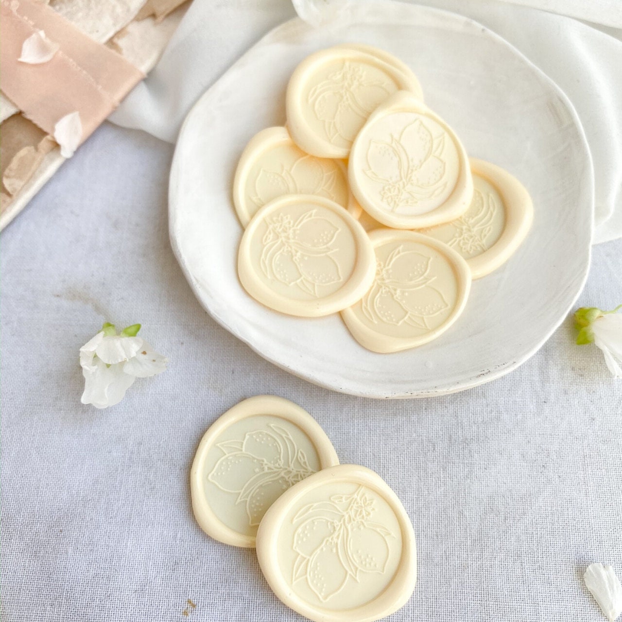 Main Squeeze Wax Seals Lemon Wax Seals 25 Pack | Etsy