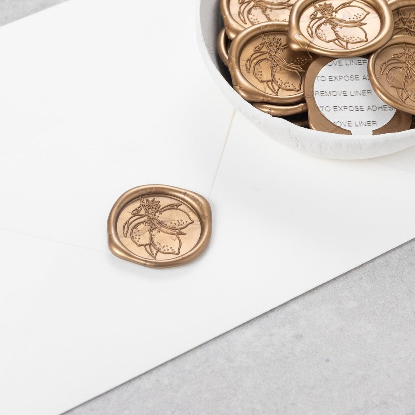 Main Squeeze Wax Seals Lemon Wax Seals 25 Pack | Etsy