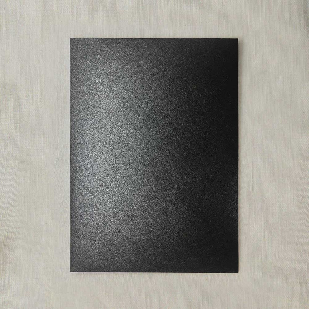Onyx Cardstock Paper | Black Metallic Paper - Etsy