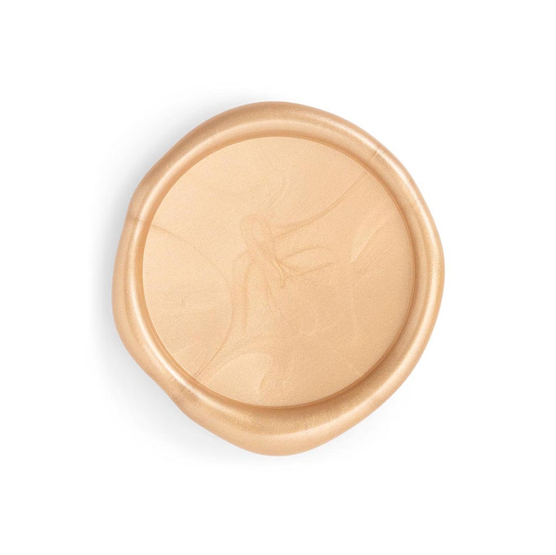 Prosecco Metallic Wax Seals | Light Gold Self Adhesive Wax Seal ...