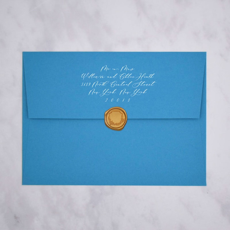 Bright Blue Wedding - Etsy