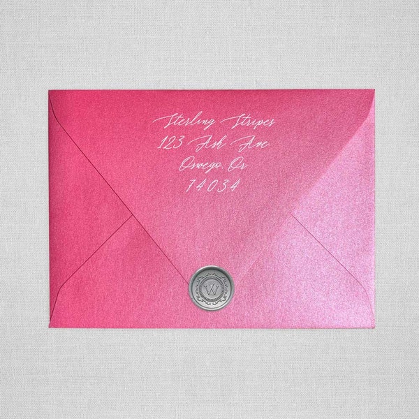 Hot Pink Envelopes - Etsy