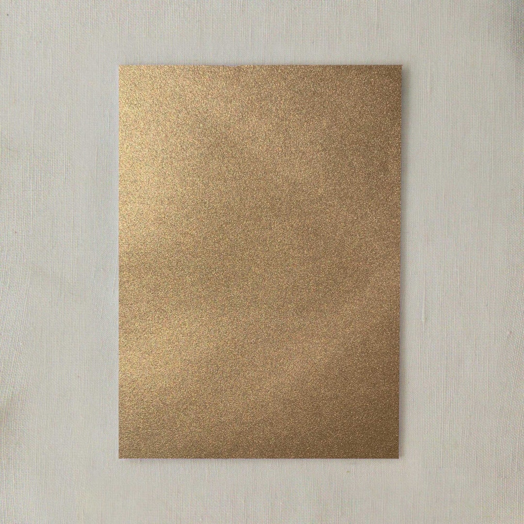 Bronze Cardstock Paper | Bronze Metallic Paper - Etsy