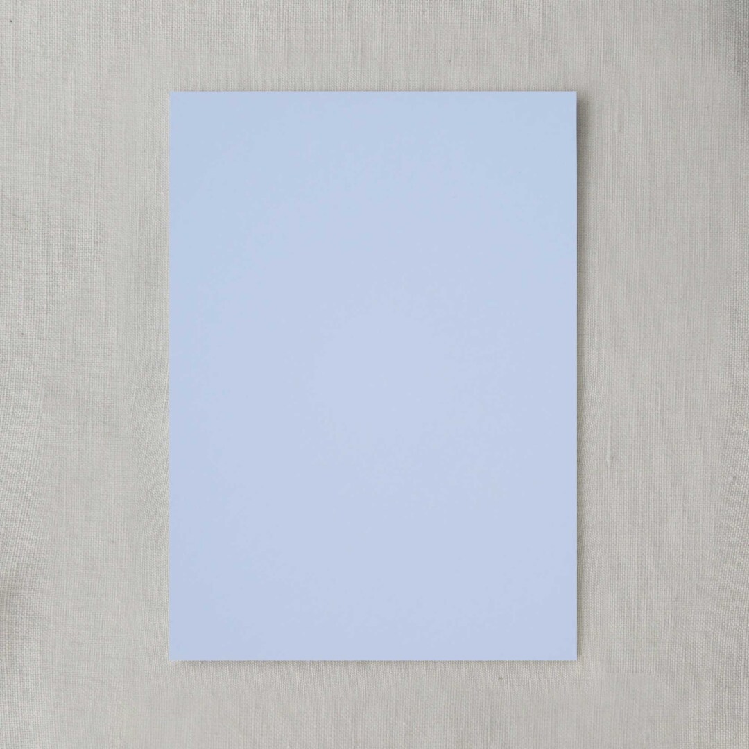Light Blue Card Stock Paper - Etsy