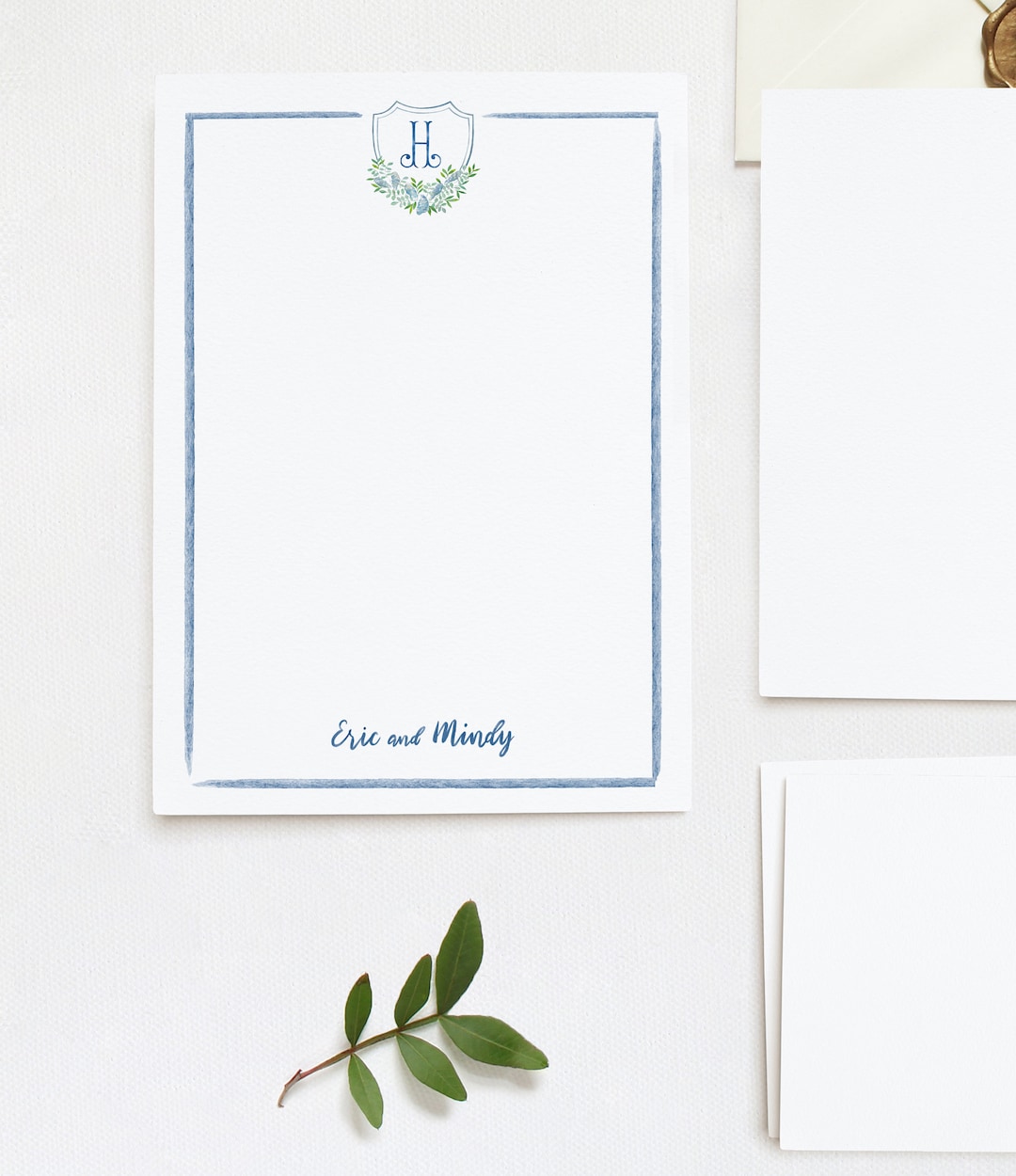 Custom Watercolor Stationery, Watercolor Stationery, Personalized ...
